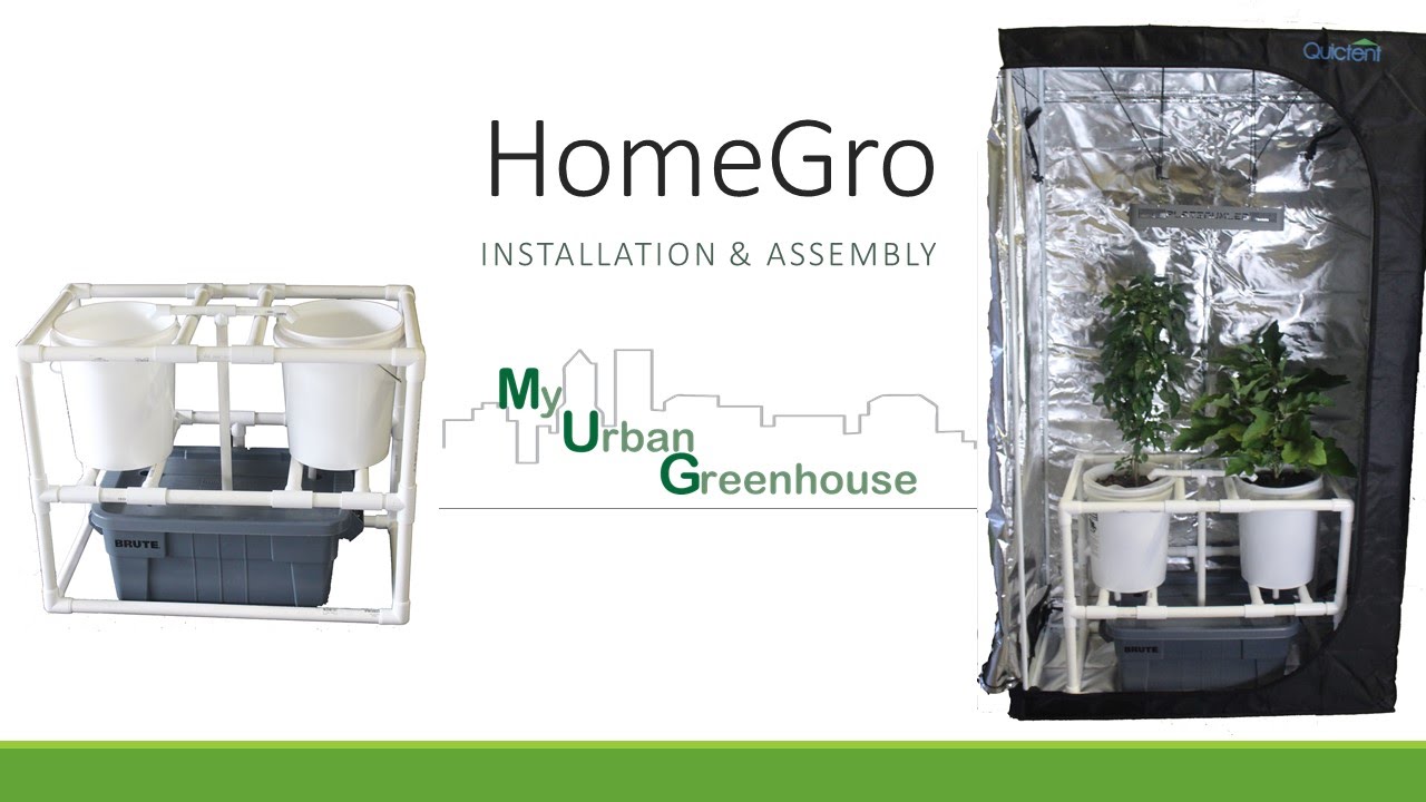 HomeGro Assembly Video - YouTube