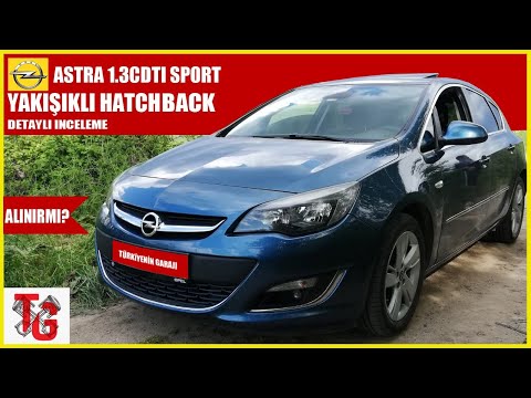 OPEL ASTRA J HB DETAYLI İNCELEME 1.3 CDTI SPORT / ALACAKLARIN DİKKATİNE / TÜRKİYE' DE TEK #EVDEKAL