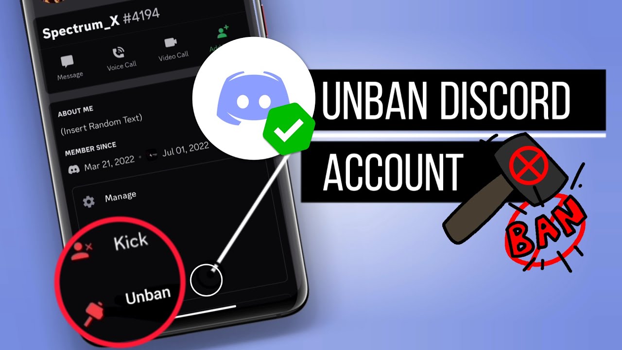 How To Unban Members From a Server on Discord | Unban Someone on ...