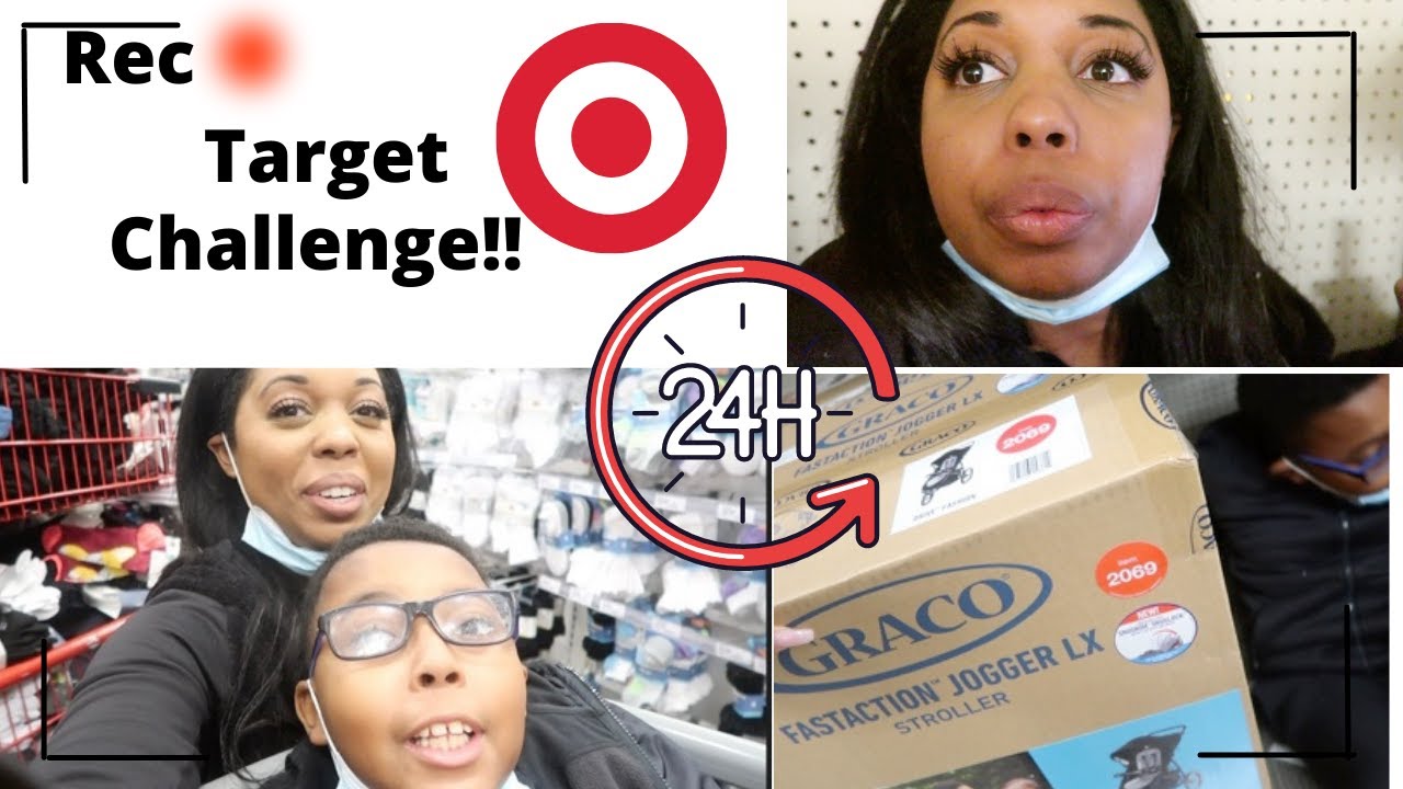 24 hour target challenge oh no saucy and honey! - YouTube