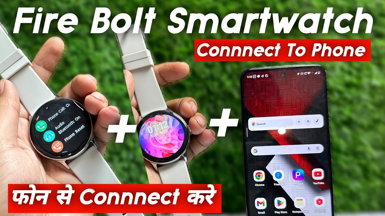 😍 fire boltt smartwatch connect to phone | firebolt smart watch phone ...