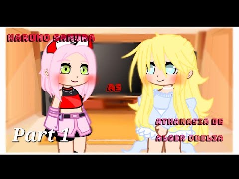 Naruto react to 🌸Sakura haruno🌸 as ✨️Athanasia de alger obelia✨️
