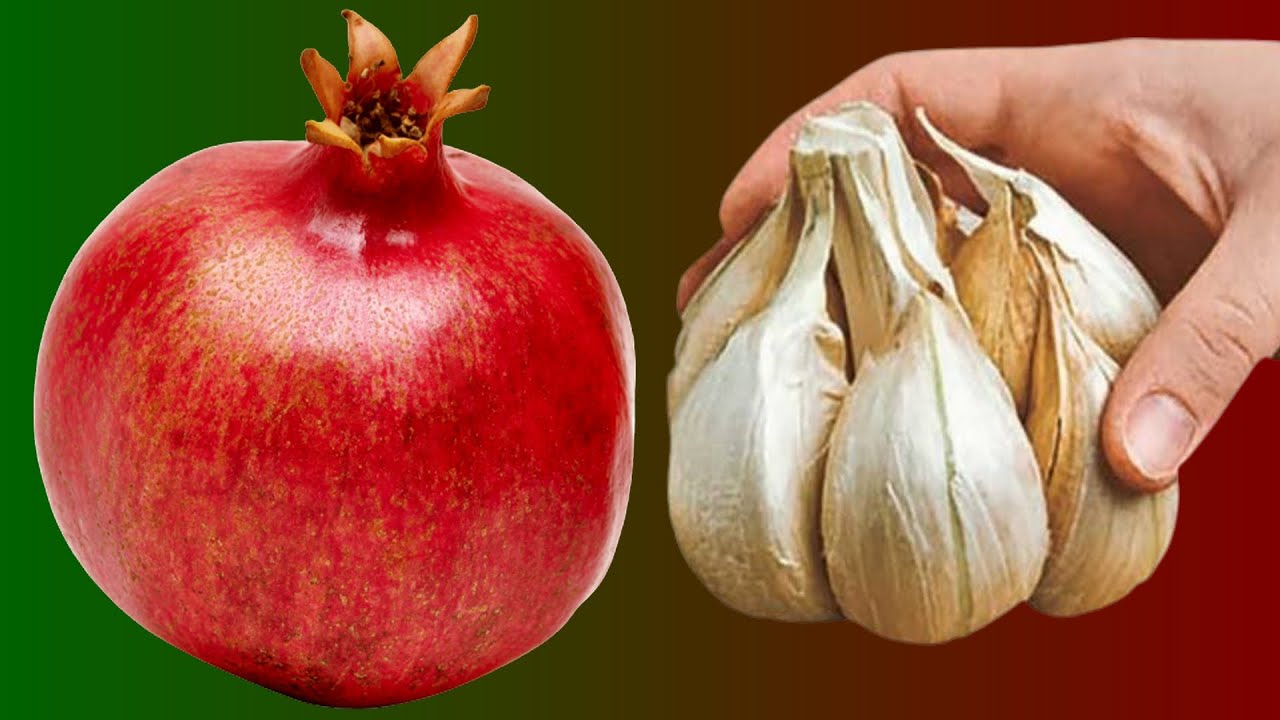Pomegranate Mix Garlic, Milk and You Will Thank Me - Simple Recipe ...