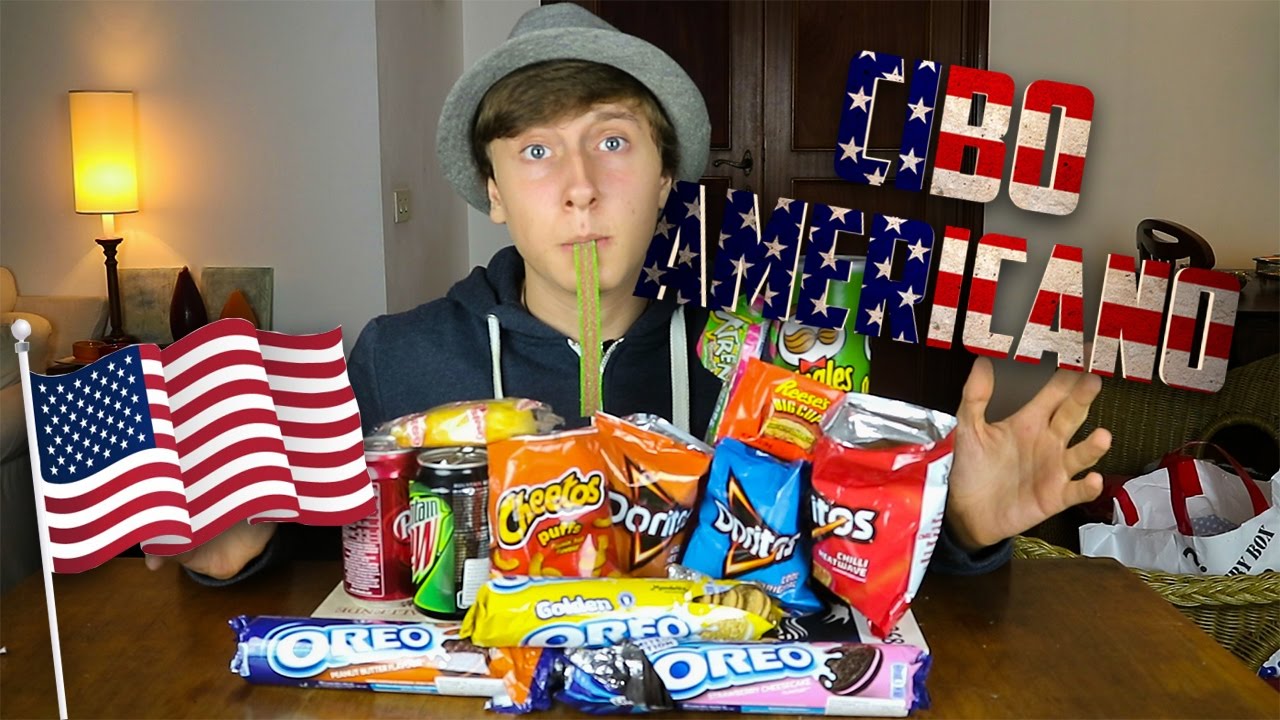 AMERICAN FOOD CHALLENGE! - CIBI AMERICANI ASSURDI! - YouTube