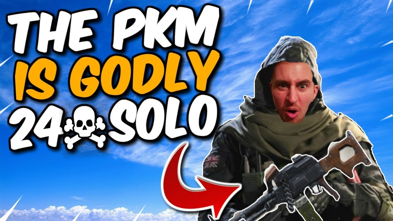 24k Solo With The PKM! The Perfect Killing Machine! COD Warzone High ...