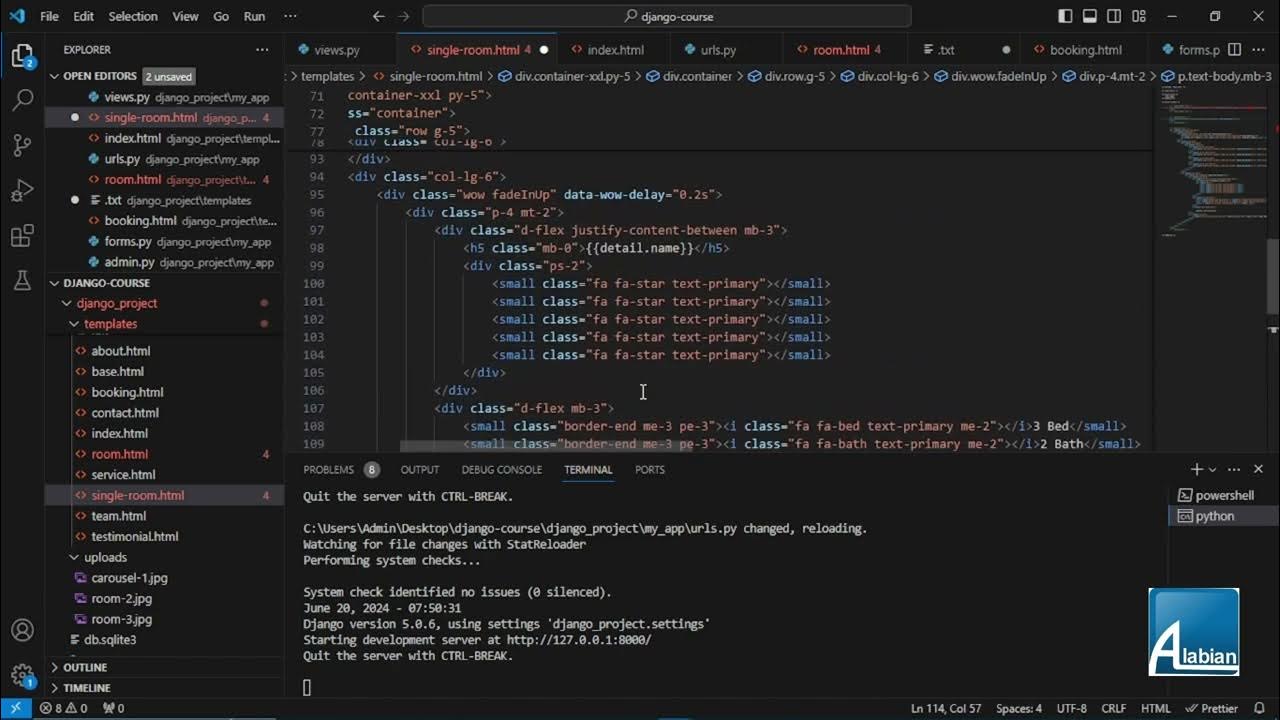 09 Django Models Retrieving and Displaying Object Descriptions - YouTube