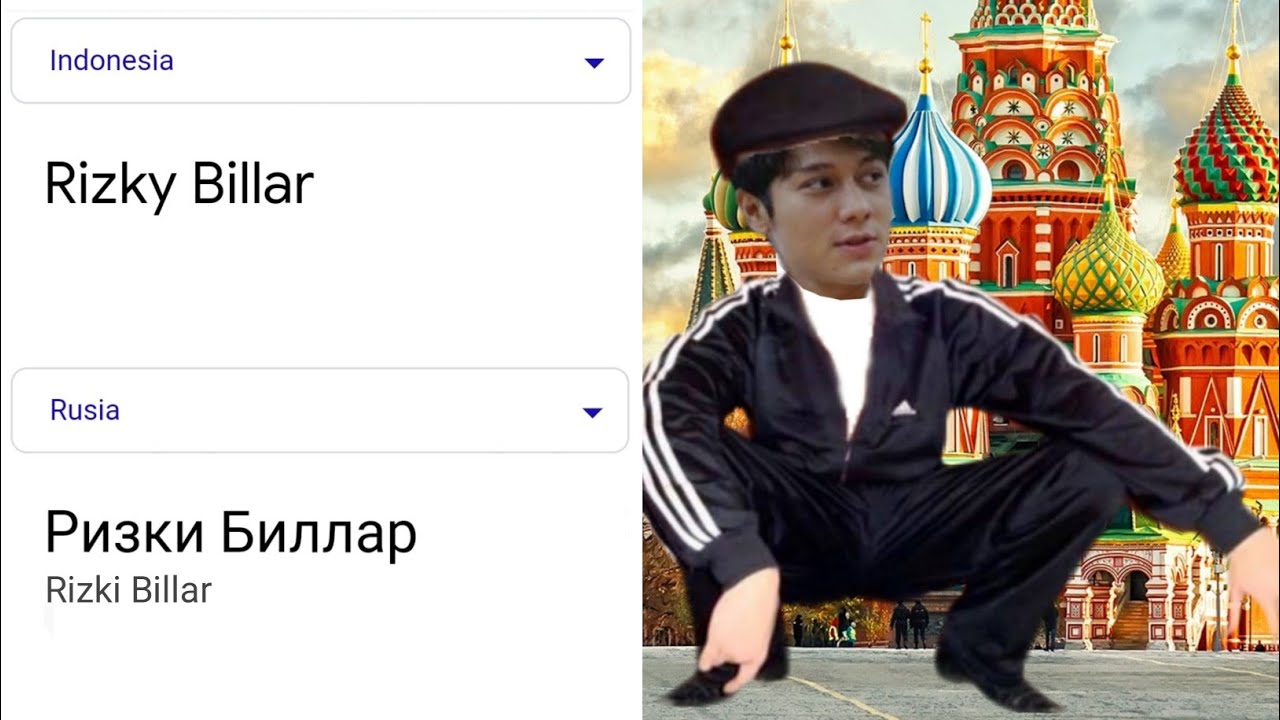 Rizky Billar dalam berbagai bahasa (meme) - YouTube