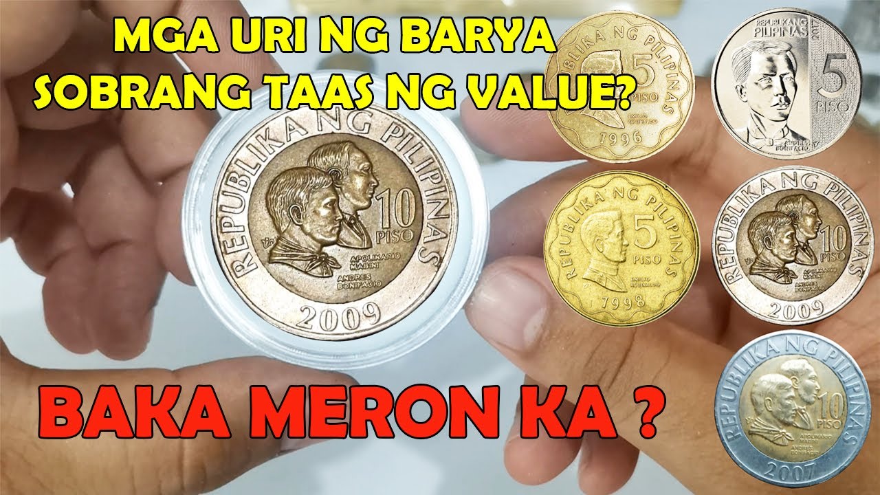 MGA BARYA na MATAAS ang VALUE na aabot 10,000 pesos | Usapang Barya ...