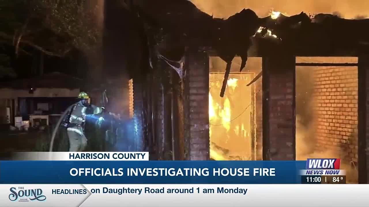 Officials investigating Harrison County house fire as arson - YouTube