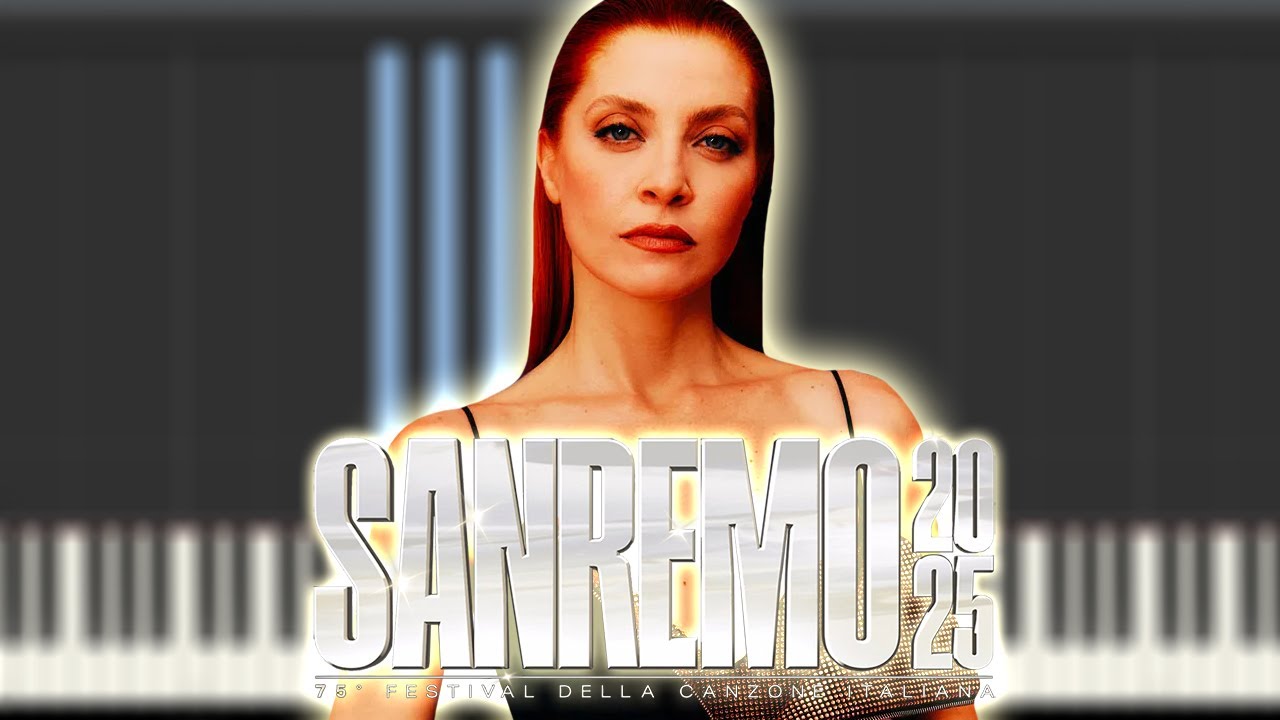 Noemi - Se t'innamori muori - Sanremo 2025 | Instrumental Piano Tutorial / Partitura /Karaoke ...