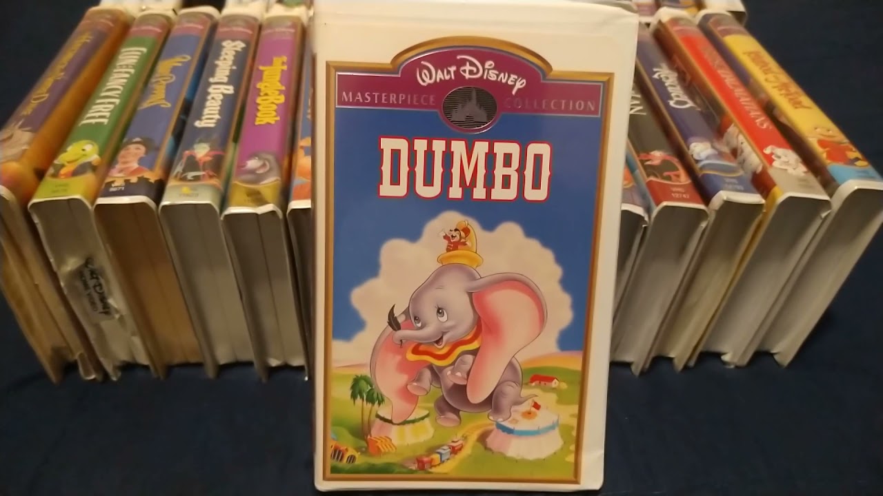 My Walt Disney Masterpiece Collection VHS Collection Update October ...