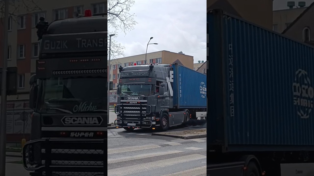 Scania Black smoke - YouTube