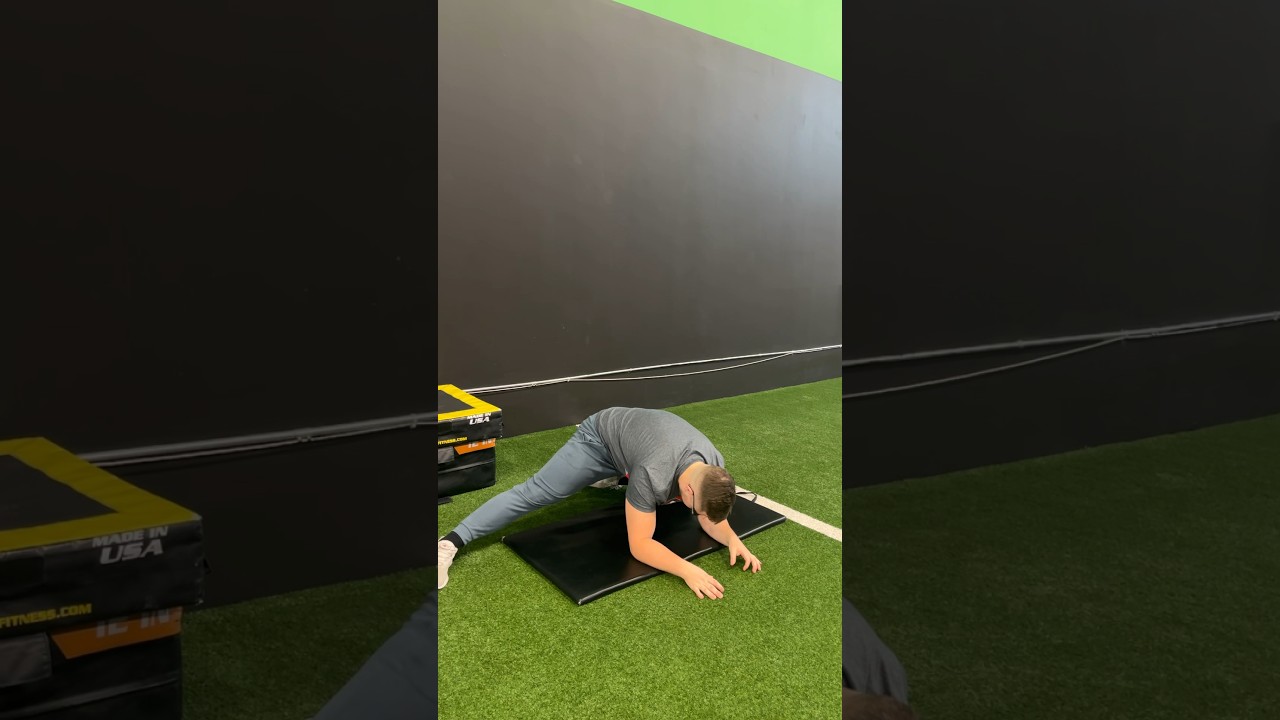 Goalie Stretch (Single Leg Bias) - YouTube