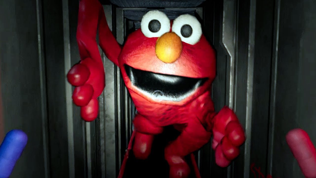 Poppy Playtime - Huggy Wuggy Transformed into Elmo (Poppy Playtime ...