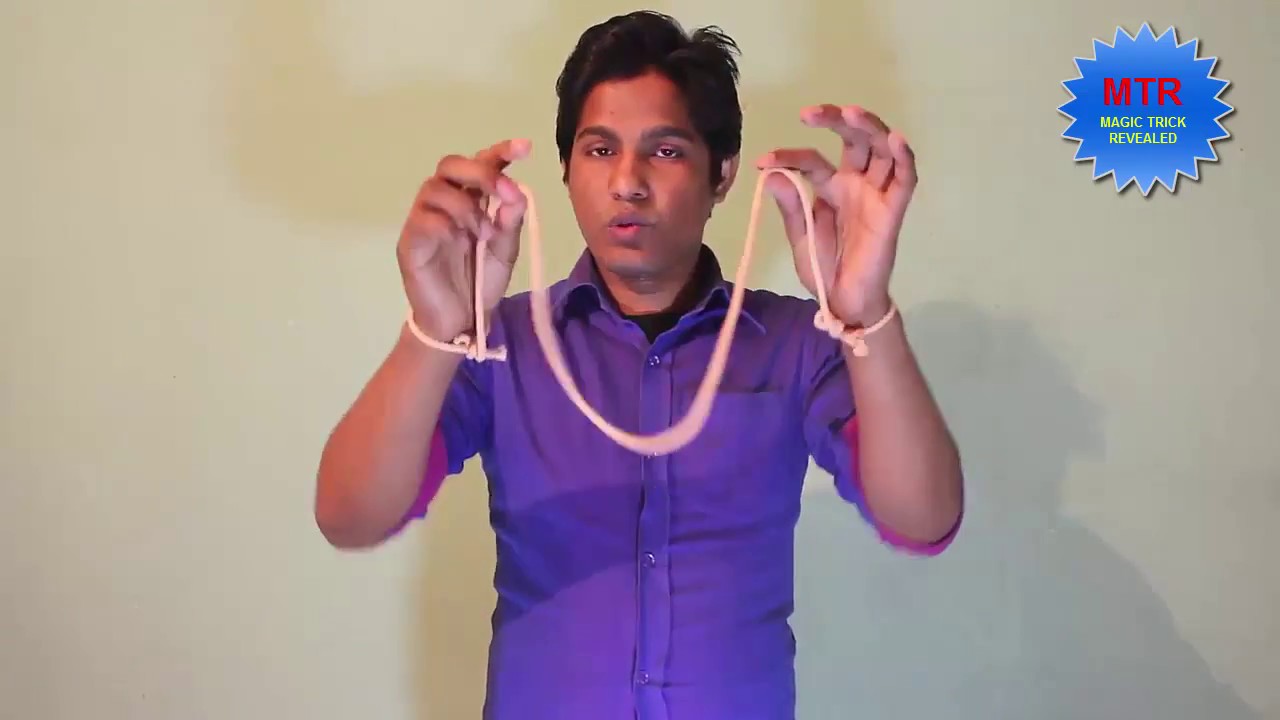 জাদু শিখুন। মজারএকটি সহজ মেজিক সবাই পারবেন TWO AEWSOME ROPE MAGIC TRICK REVEALED BY MTR - YouTube