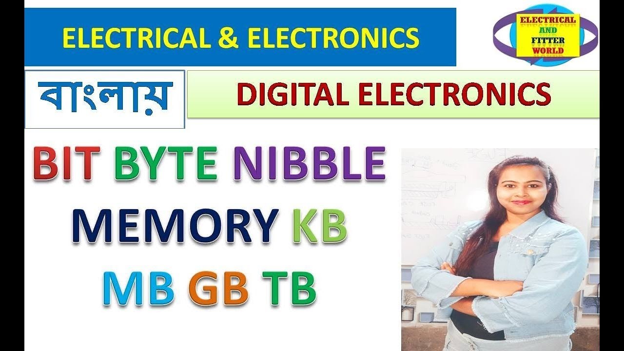 bit byte nibble explain in Bengali/ What does a 32-bit & 64-bit ...