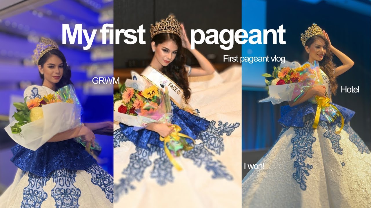 Experiencing my FIRST pageant - YouTube