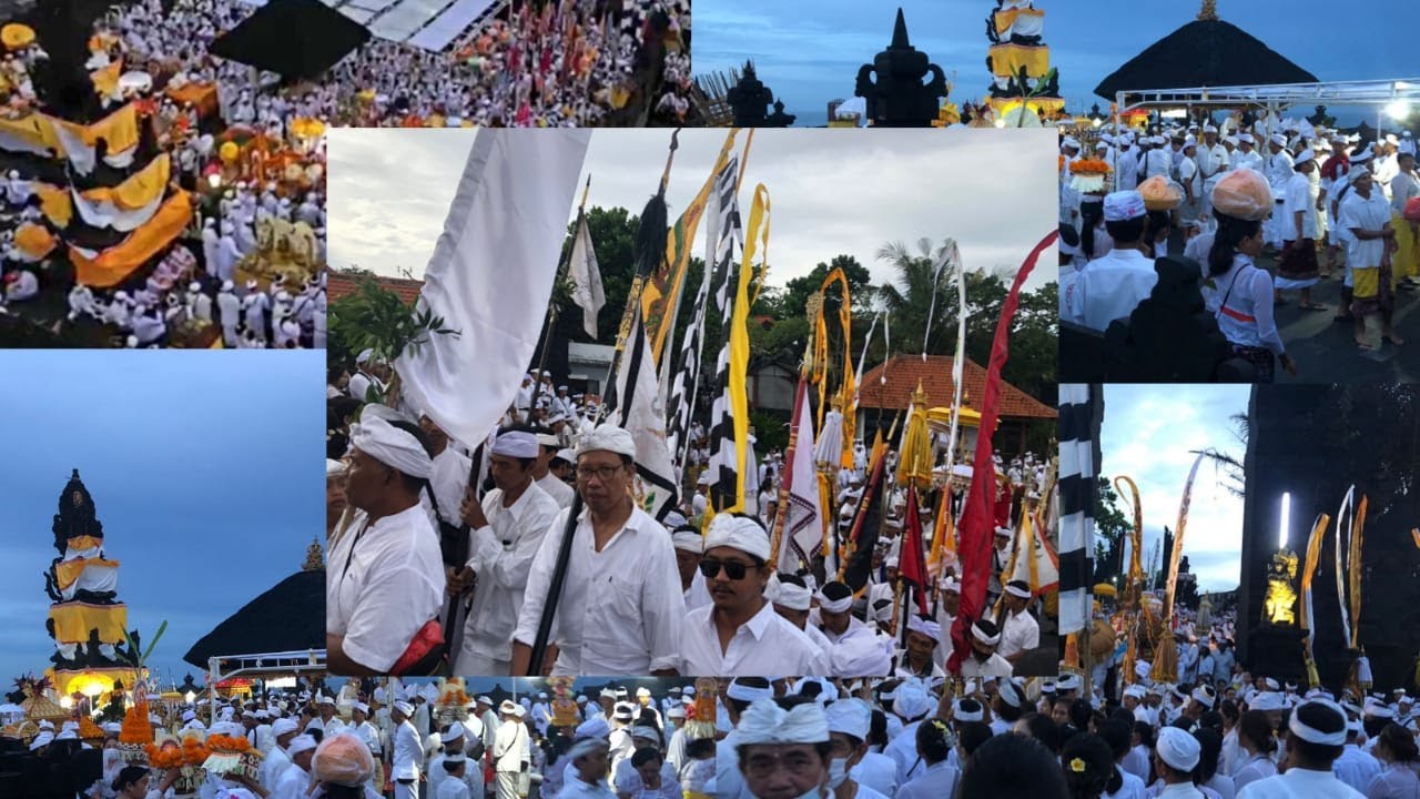 Upacara Melasti Desa Adat Pandak Gede - YouTube