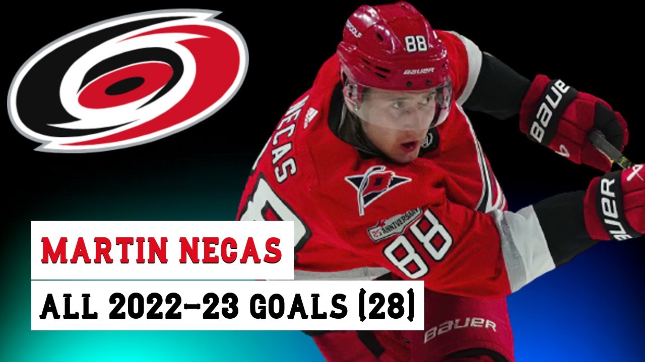 Martin Necas (#88) All 28 Goals of the 2022-23 NHL Season - YouTube