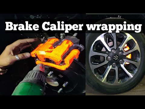 Brake Caliper wrap And Restoration - YouTube