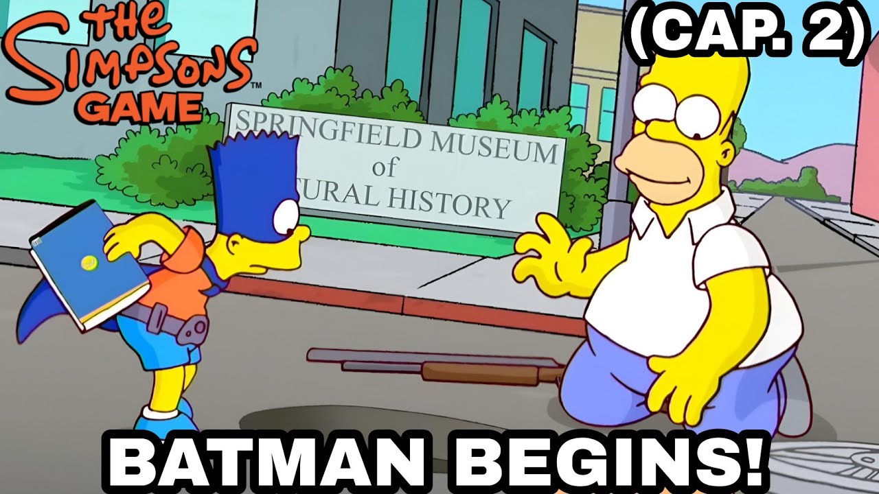 "BATMAN BEGINS", (CAP. 2) / LOS SIMPSONS EL VIDEOJUEGO - YouTube