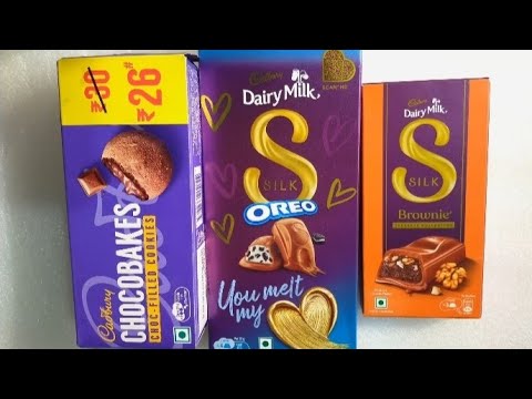 Three Types Of Cadbury Dairy Milk Chocolate 