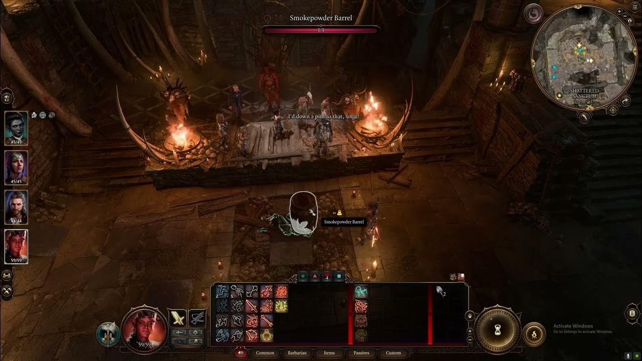 Baldurs Gate 3 Bard Concert Pyrotechnics Youtube
