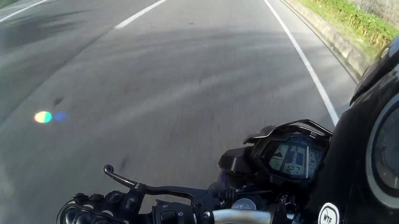 Yamaha MT-125 top speed - YouTube