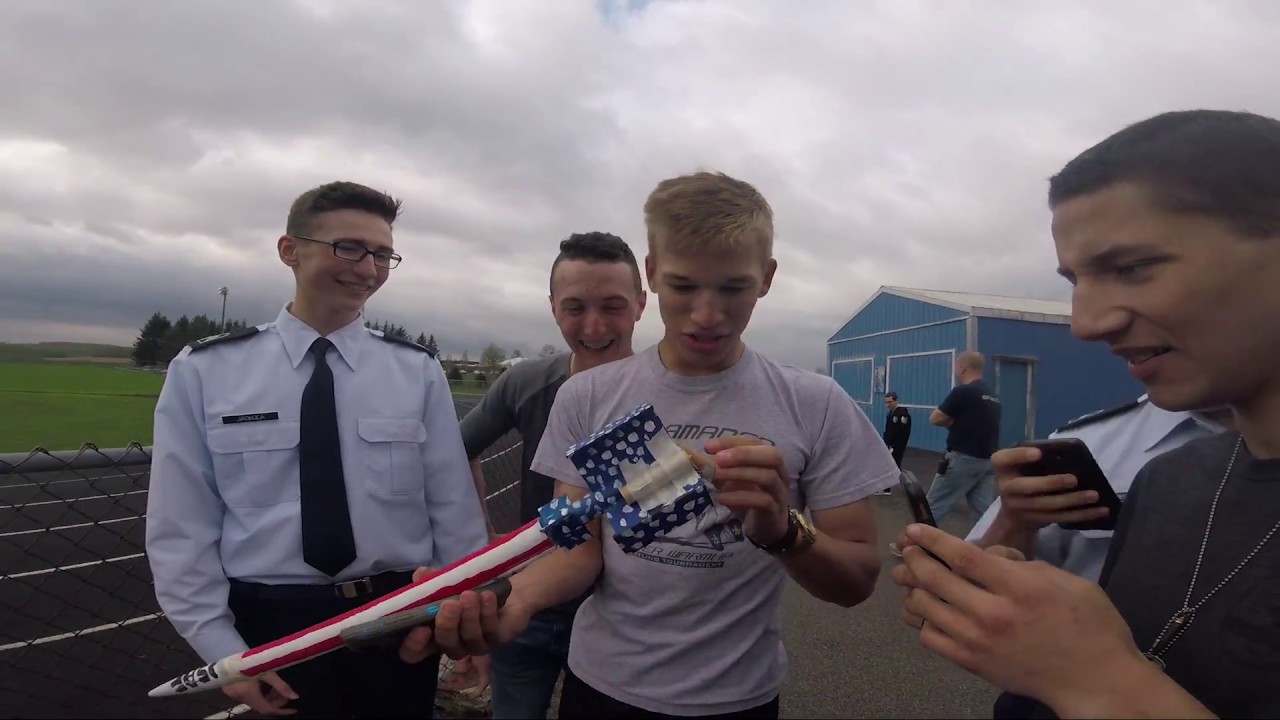 ROCKET PLANE! We made rockets in AFJROTC! - YouTube