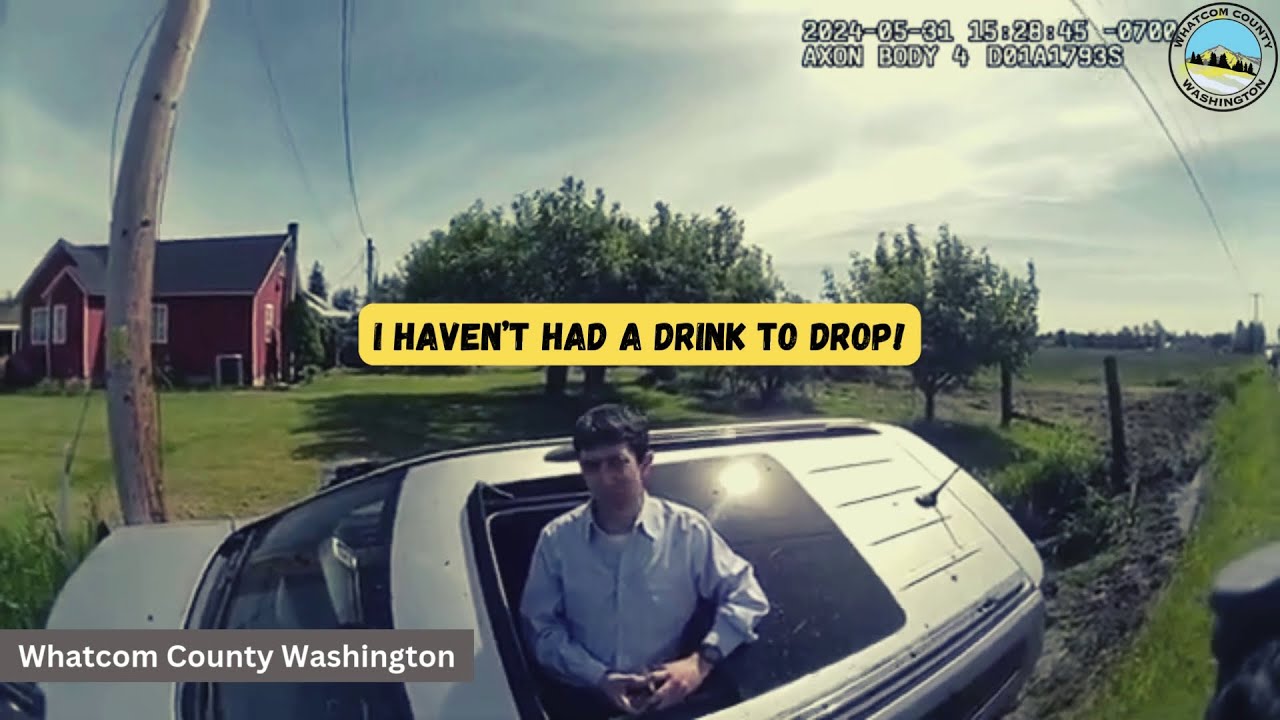 Whatcom County Washington DUI investigation #dashcam #dui - YouTube