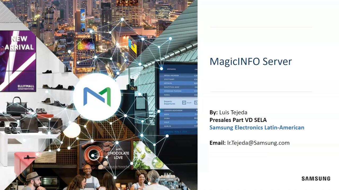 Todo lo que hay que saber de MagicInfo Lite y Premium - YouTube