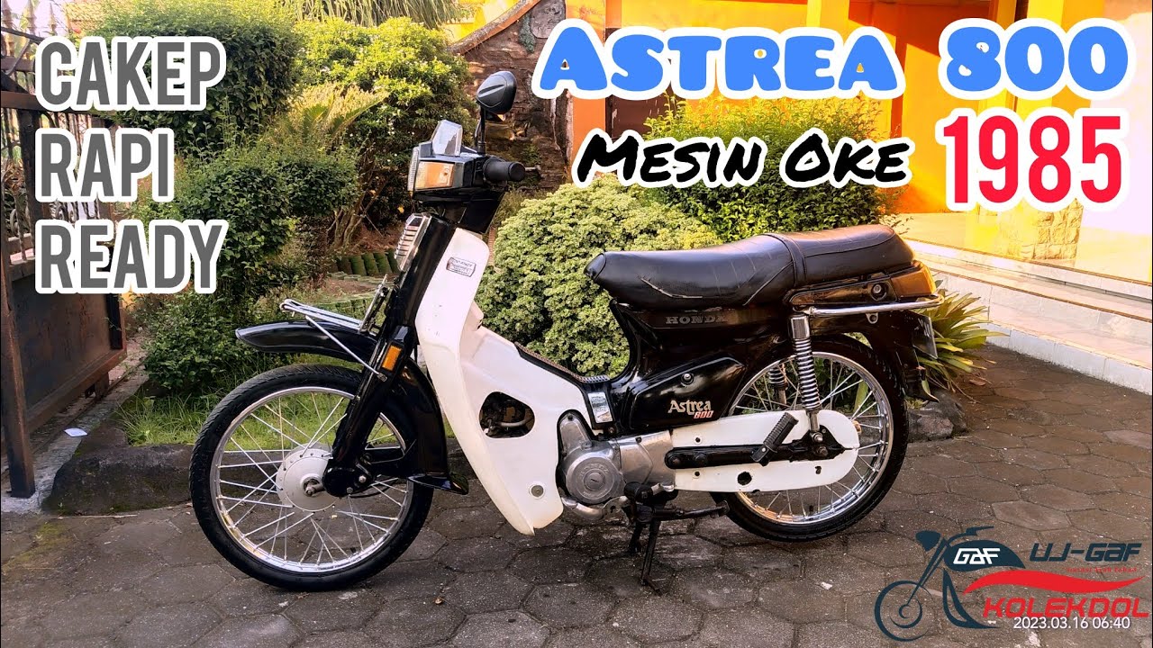 HONDA ASTREA 800 1985 / HONDA ASDAP / HONDA C86, MESIN JOSS KELISTRIKAN ...