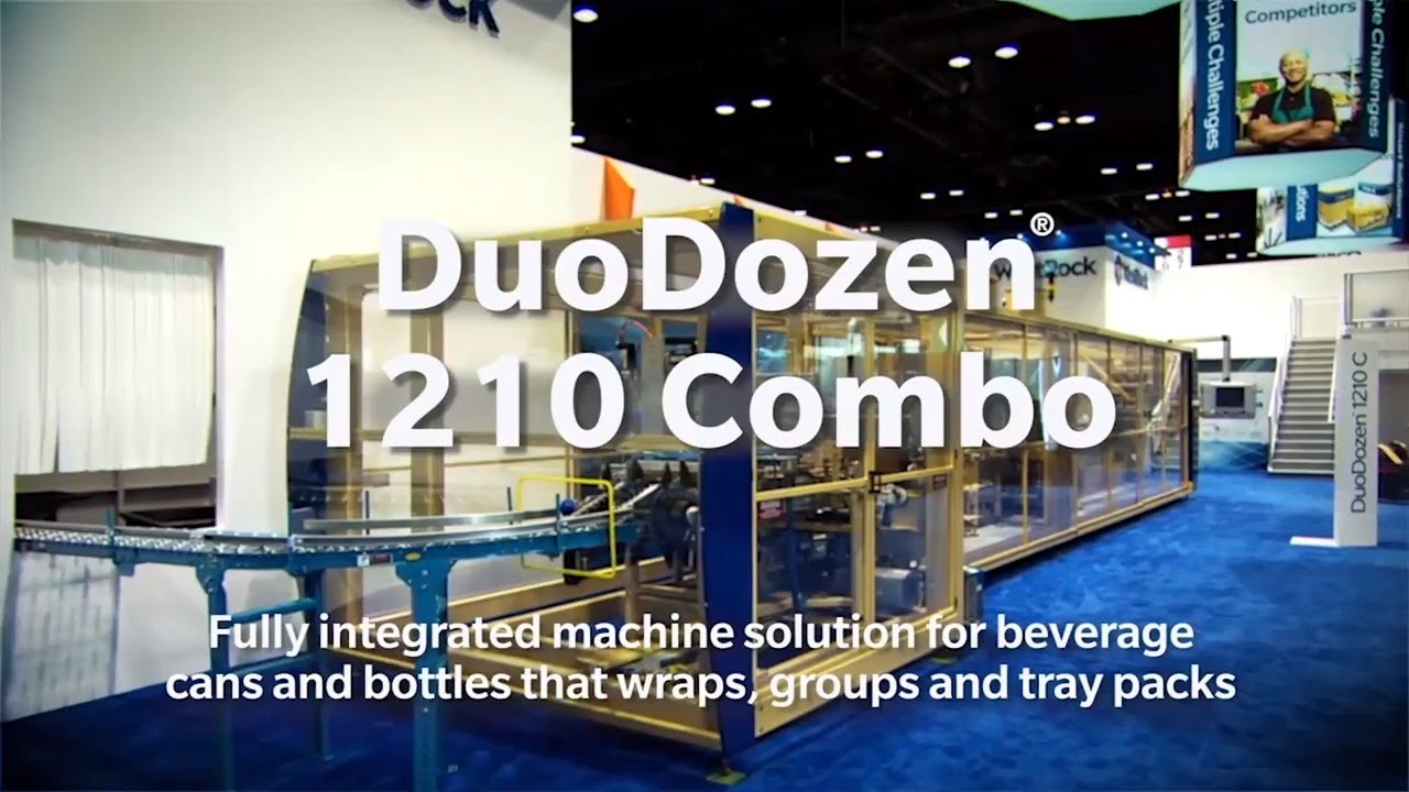 DuoDozen® 1210 Combo | Beverage Packaging Machine | WestRock - YouTube