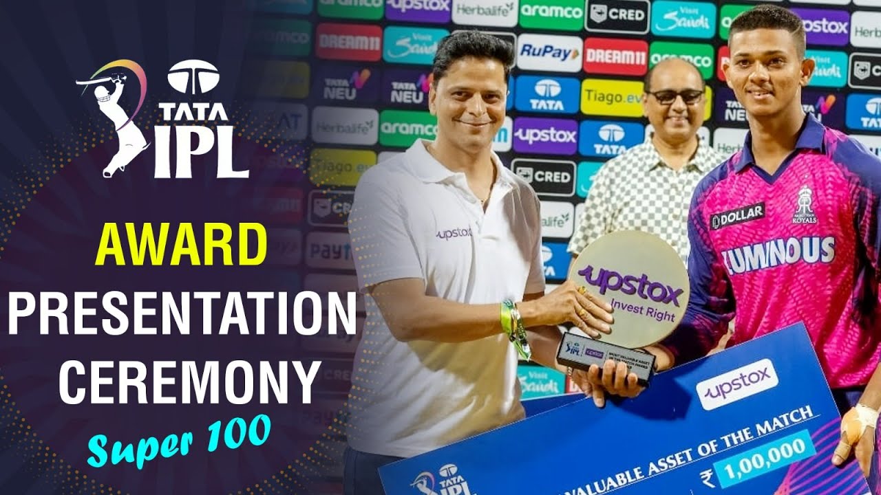 Upstox Most Valuable Asset of the Match Award | Yashasvi Jaiswal | IPL ...
