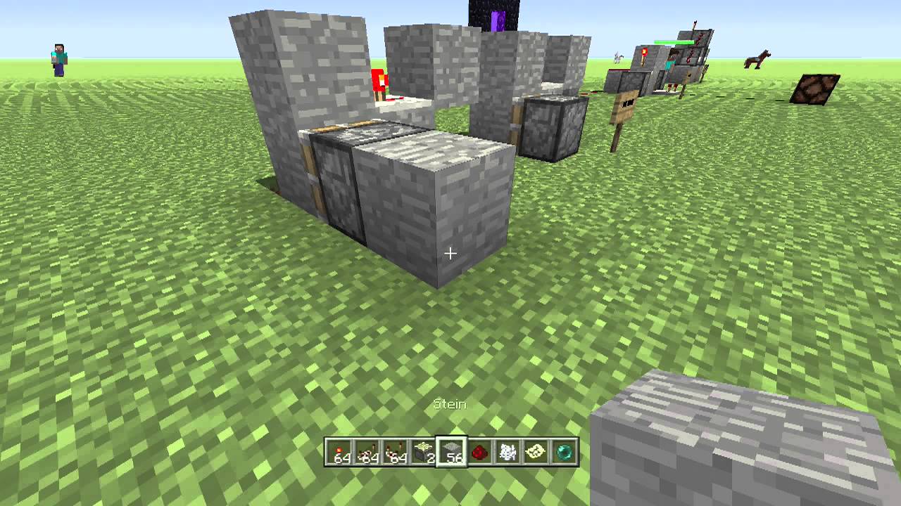 Minecraft PS4 - BUD Switch bauen (DE) - YouTube