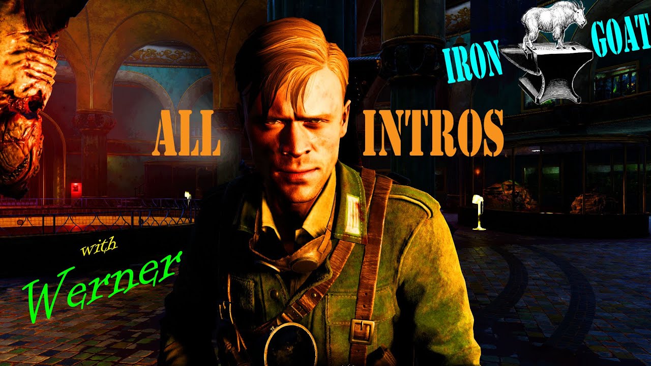 Zombie Army 4: Dead War - All Intro Cutscenes - Werner Sauer - YouTube