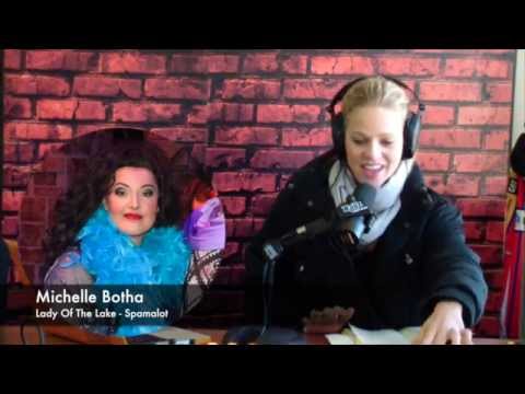 Hayley O Show :: Spamalot's Lady Of The Lake Michelle Botha - YouTube