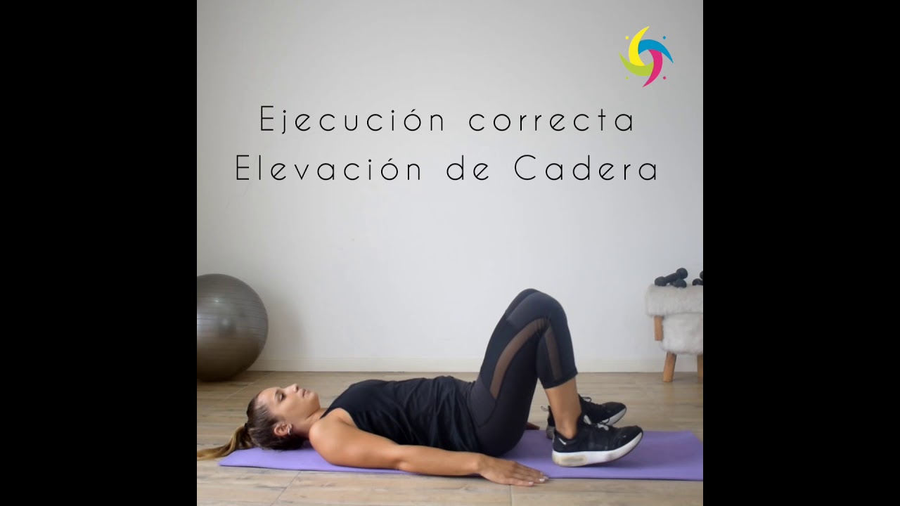 🌸 Ejecución correcta Elevación de Cadera - YouTube