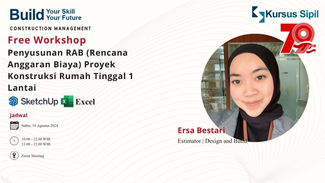 Sesi 2 _Free Workshop Penyusunan RAB Spesial Kemerdekaan - YouTube