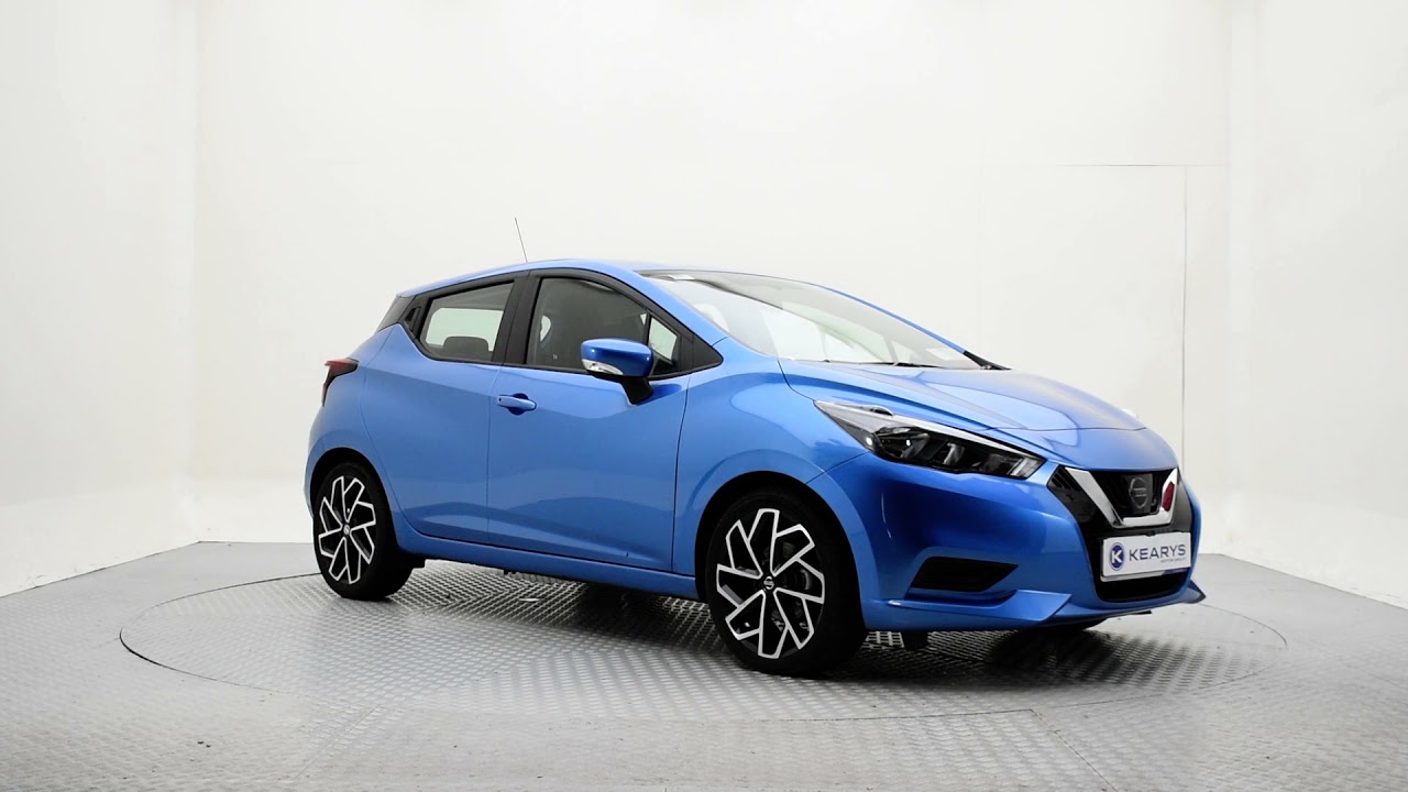 Nissan Micra 1.0 SV MY21 Blue - YouTube