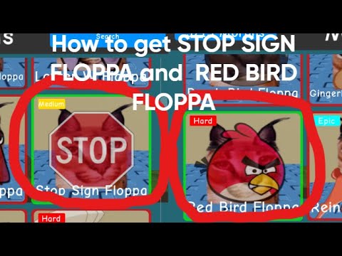 How to find STOP SIGN Floppa and RED BIRD Floppa in find the floppa ...