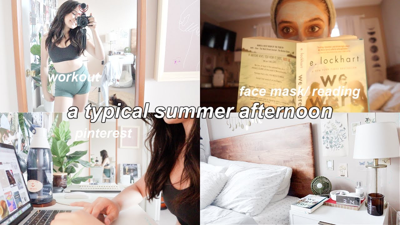 summer afternoon routine 2021 - selfcare/productive vlog - YouTube