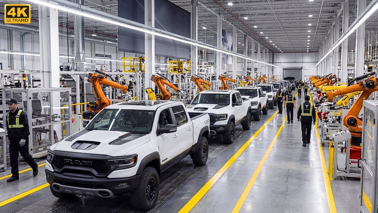 Inside the RAM TRX Factory: How the World’s Most Powerful Truck Is ...