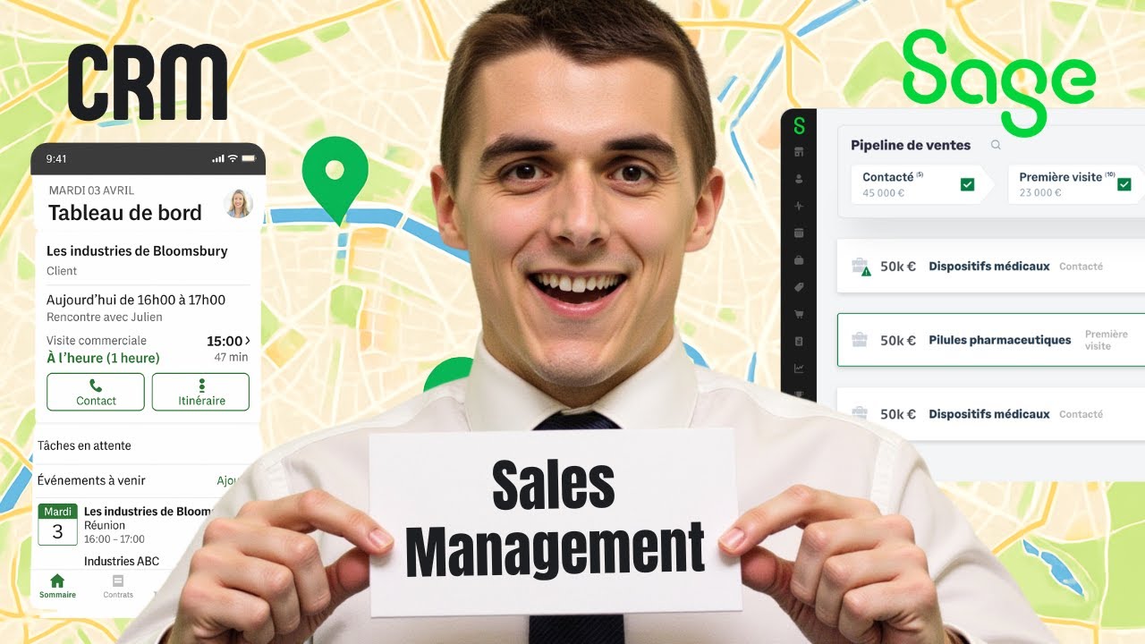 Sage Sales Management : le nouveau CRM boosté par l’IA 🤖 - YouTube