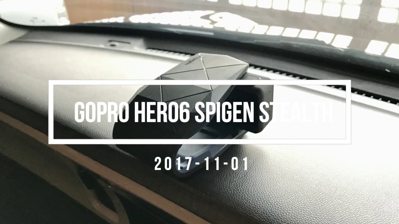 GoPro HERO6 N-ONE Spigen Stealth 2017 - YouTube