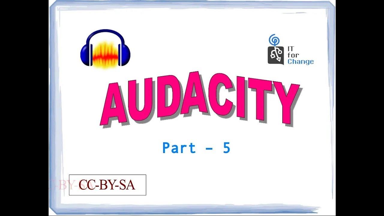 Audacity tutorial Part 5 Adding background music Sound effect - YouTube