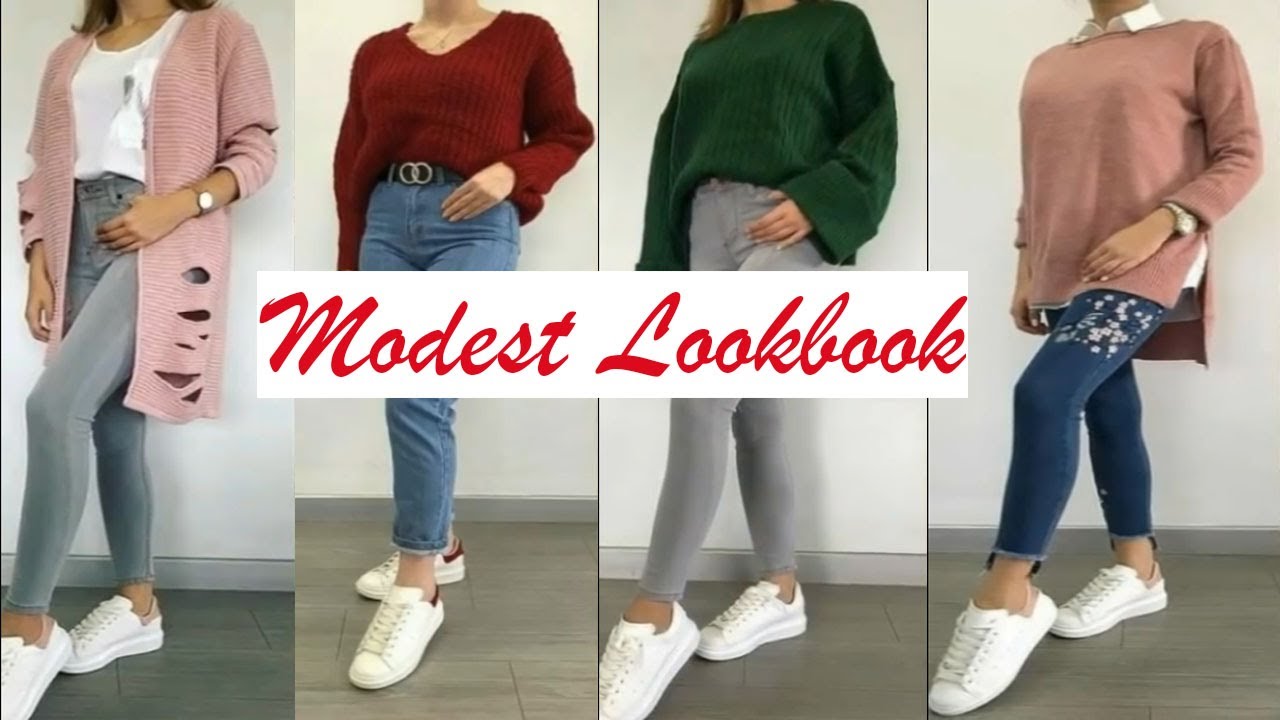 Modest LOOKBOOK for office and daily wears dresses - YouTube