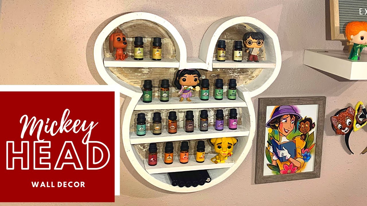 Mickey Mouse Wall Shelf - YouTube