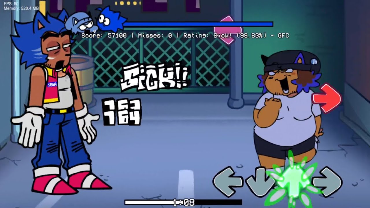 FNF - Funkin' for Hire - Familiar Face (composed by Pancho) (FC) - YouTube