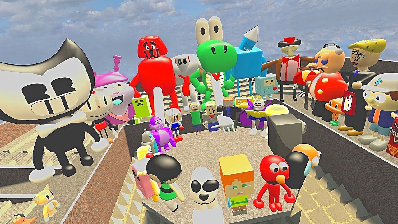 🦔🙈 SPIKES IN GMOD KICKING MORE MEMES CHARACTER SPARTAN IN GARRYS MOD ...